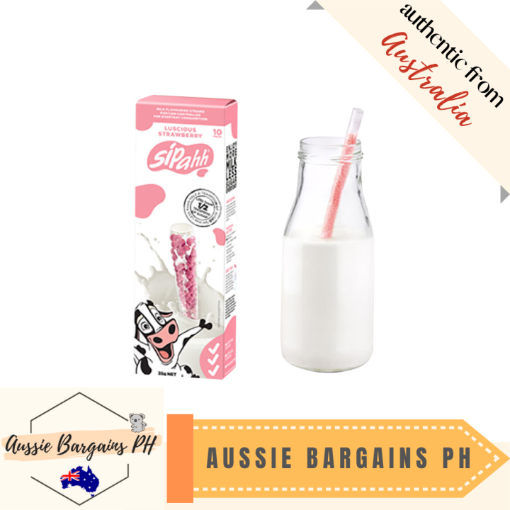 Sipahh Milk Flavoring Straws 10 pk: Mint, Cookies & Cream, Vanilla ...