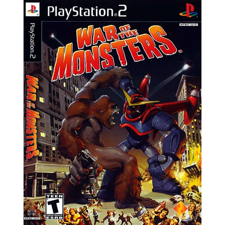 แผ่นเกมส์ War of The Monsters PS2 Playstation 2 คุณภาพสูง ราคาถูก ...