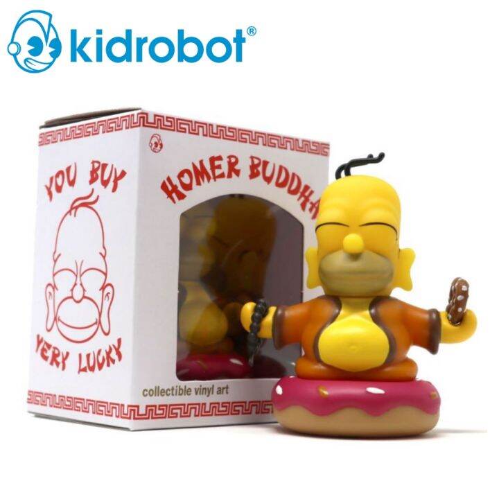 SALE" KIDROBOT The Simpsons Homer Buddha 3" (window box) Dolls Toys ...