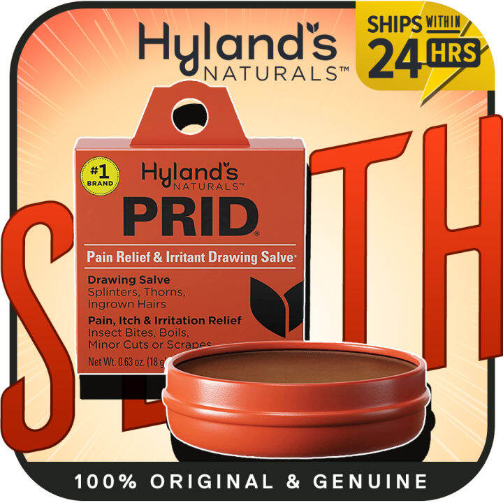 Hyland's Naturals PRID Drawing Salve, Relief of Topical Pain and Skin ...
