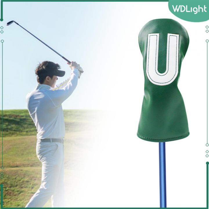 WDLight Golf Club Head Cover Waterproof Protector Guard PU Universal ...