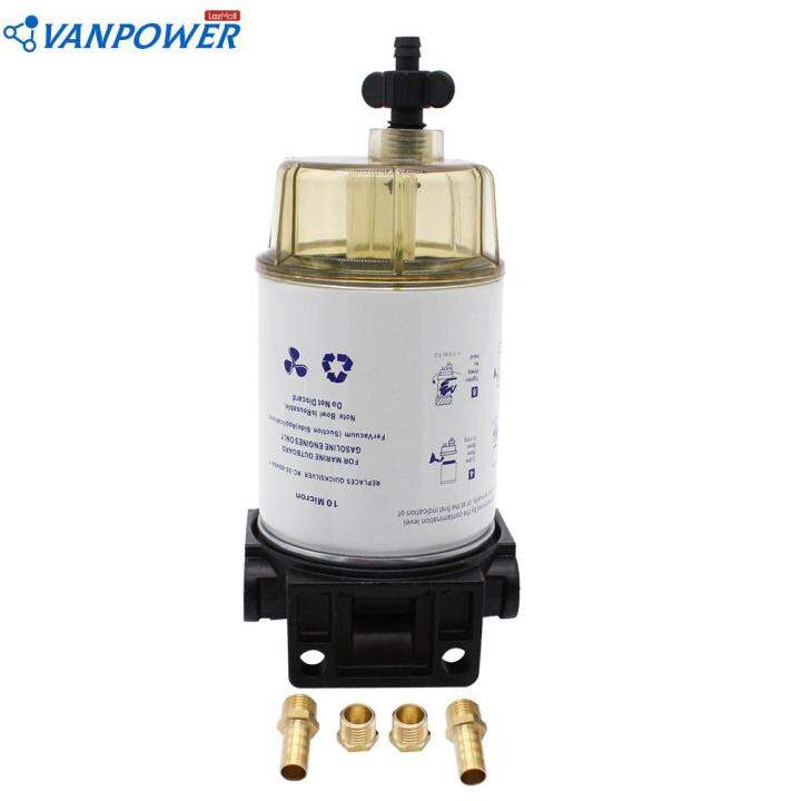 Water Separating Fuel Filter System 3/8 Inch NPT Port Fuel Filter/Water ...