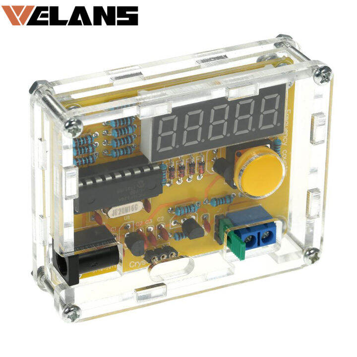 1Hz-50MHz Crystal Oscillator Frequency Counter Meter Digital LED PIC ...