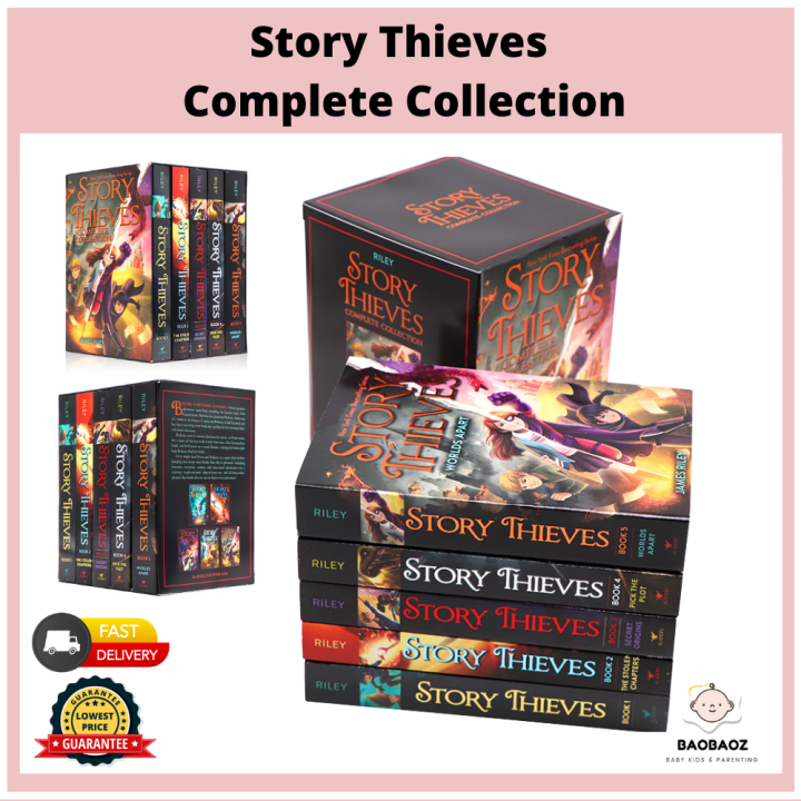 Story Thieves Complete Collection Set By James Riley (5 books) | Lazada