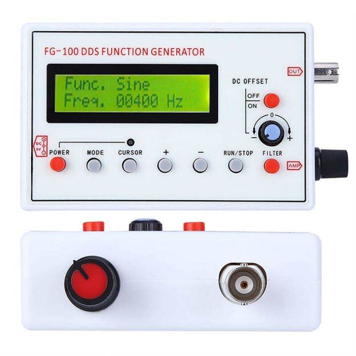 DDS Signal Generator FG-100 DDS Generator FG-100 1HZ-500KHZ Function ...