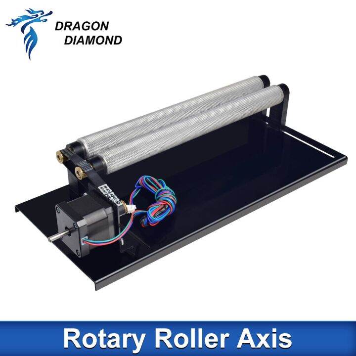 Rotary Rollers K40 Laser Engraving Y-axis Rotating Engraver Module For Cylindrical Cans ...