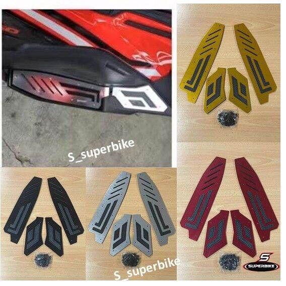 HONDA ADV150 2020 CARPET FOOT PEDAL FLOOR PANEL FOOTBOARD ALLOY ...