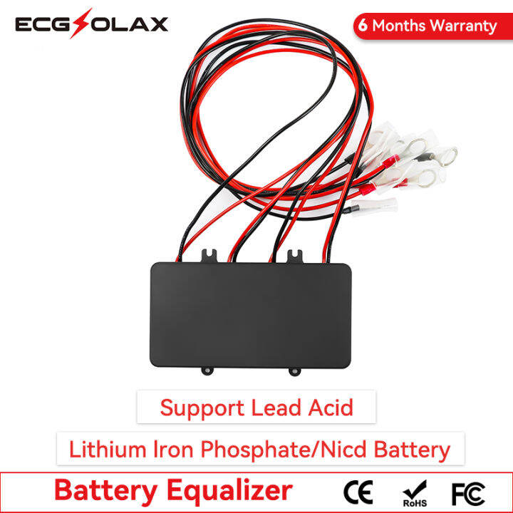 ECGSOLAX Battery Equalizer 48V Deep cycle lead-acid battery Balancer Solar system Battery ...