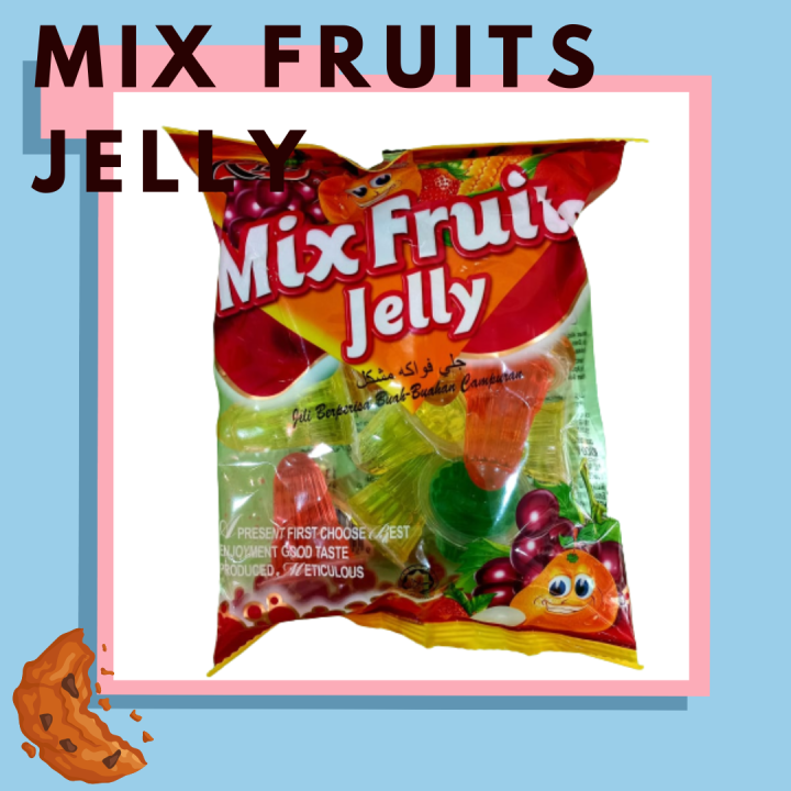 【SNACK】Ready Stock 🇲🇾 Rico Mix Fruits Jelly / Jeli Buah-Buahan Campuran/ 水果口味果冻 250g+- (14 pcs ...