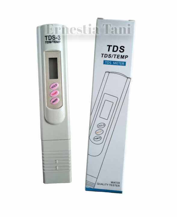 TDS Meter TDS-3 PPM Meter Alat Pengukur PPM Nutrisi Hidroponik dan PH Air | Lazada Indonesia
