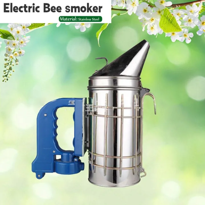 LYCHEE Tool Durable Electric Stainless Steel Bees Beekeeping Tool Bee Smoker Transmitter ...