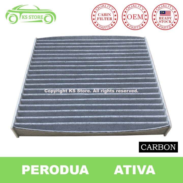 Perodua Ativa Carbon Cabin Air Filter | Lazada