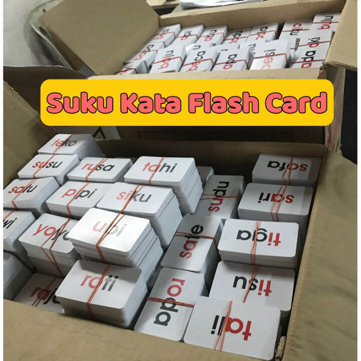 Suku Kata flash Card free suku kata Buku Bacaan Activti free video 马来文 ...