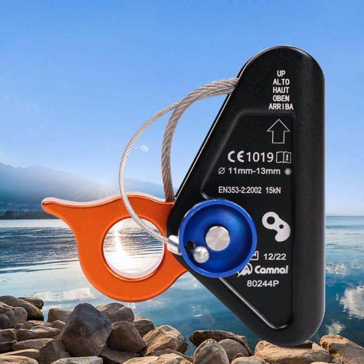 Fenteer 15kN Rope Grab Ascender Fall Protection Riser Adjuster for ...