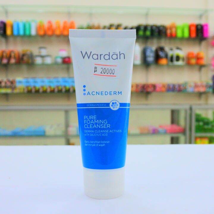 WARDAH ACNE DERM PURE FOAMING CLEANSER | Lazada Indonesia