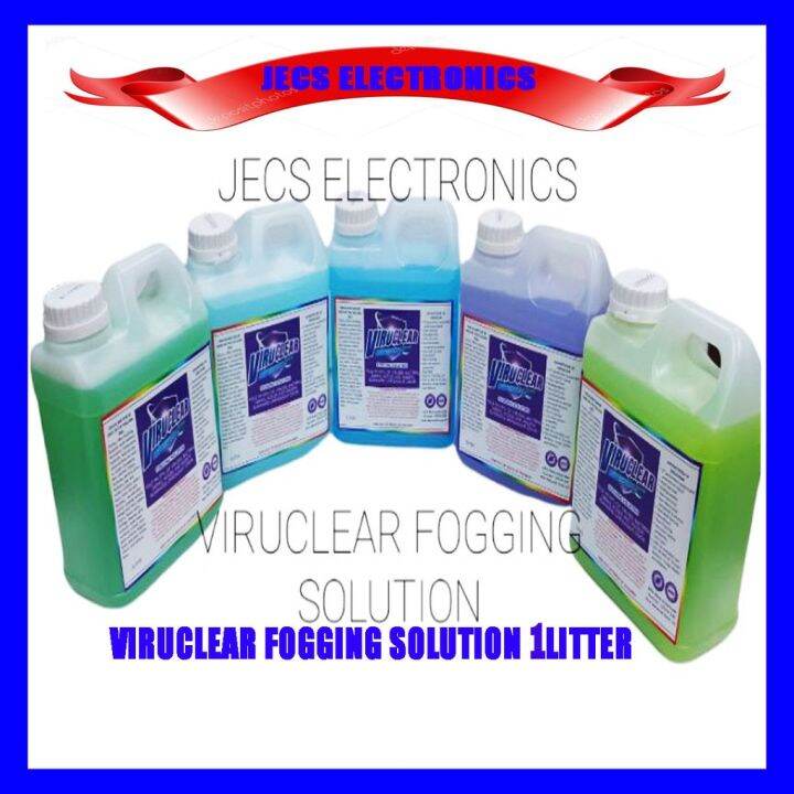 VIRUCLEAR FOGGING SOLUTION KILLS 99.99% OF VIRUSES,BACTERIA,GERMS ...
