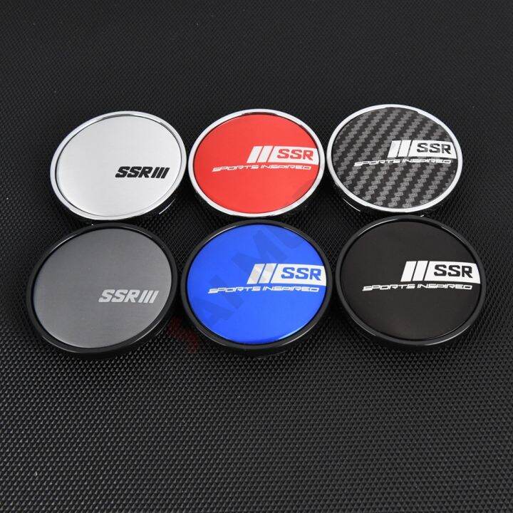CarDIY 4PCS XXR Rim Center Cap 62MM/56MM SSR Sticker Wheel Cover Cap ...