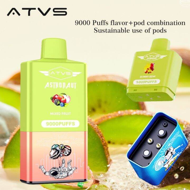 COD ATVS 9000 PUFFS DEVICE COMPATIBLE TO INFINITY PODS ESSENTIAL Com00 ...