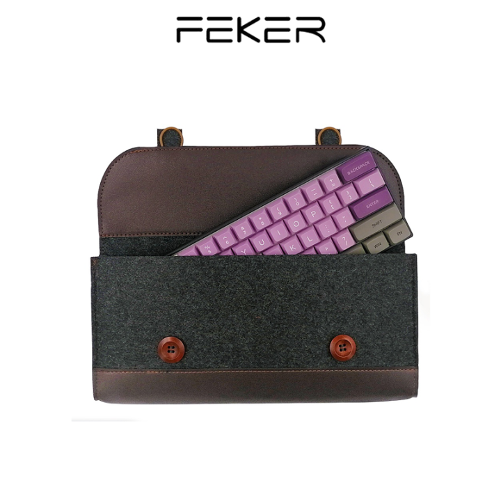 FEKER PU Felt keyboard carrying case bag Mechanical Gaming Keyboard And ...
