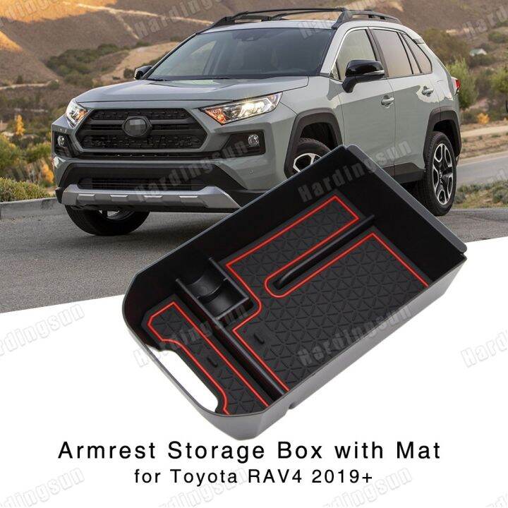 Hardingsun Armrest Storage Box Holder For Toyota RAV4 XA50 2019 2020 ...