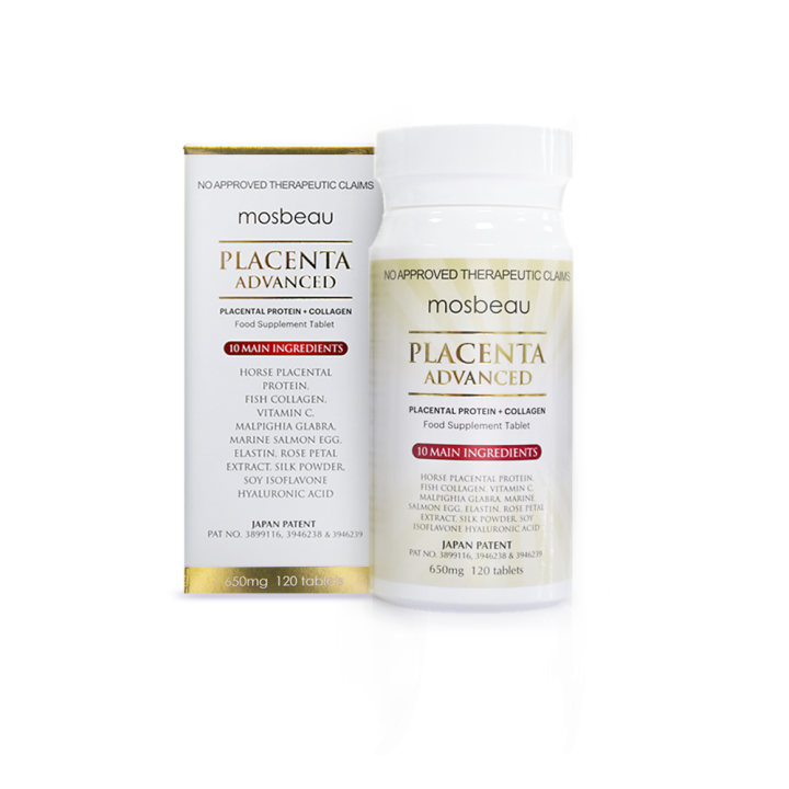 MOSBEAU PLACENTA ADVANCED SUPPLEMENT 120 Tablets / 650mg | Lazada PH