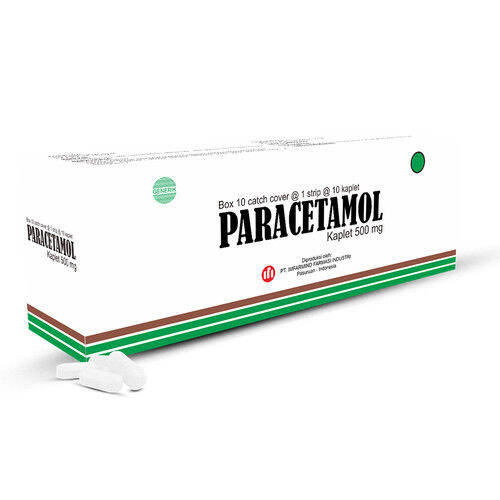 Paracetamol Tablet Merk IFI Isi 100 Tablet | Lazada Indonesia