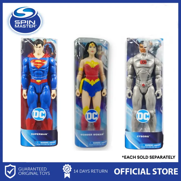 Spin Master DC Super Heroes 12-Inch Action Figure ( Superman, Wonder ...