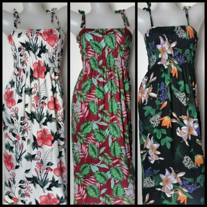 LONG Smocking Duster / Daster Pambahay / Maternity dress BATCH 2 ...