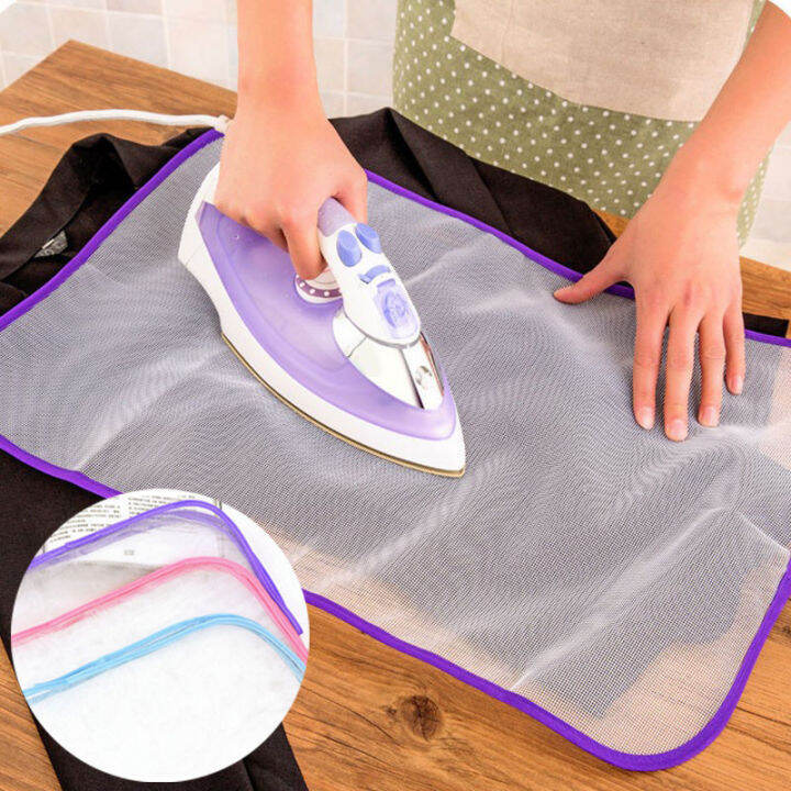 【SUPER ERYI】Ironing Clothes Mesh Ironing Cloth Cover High Temperature ...