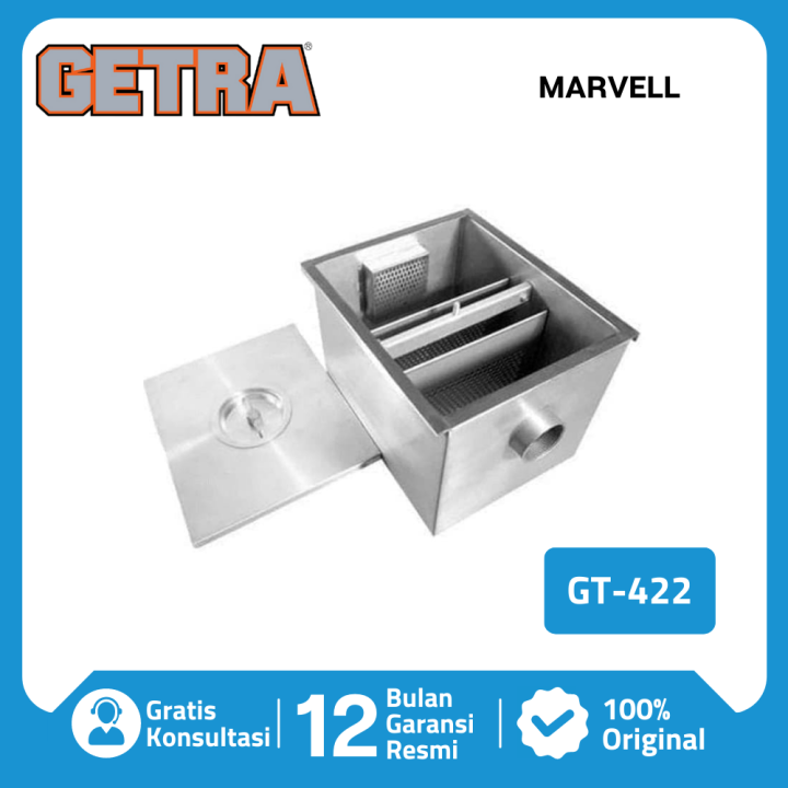 GETRA S/S GREASE TRAP GT-422 TEMPAT PENYARING MINYAK ORIGINAL | Lazada Indonesia