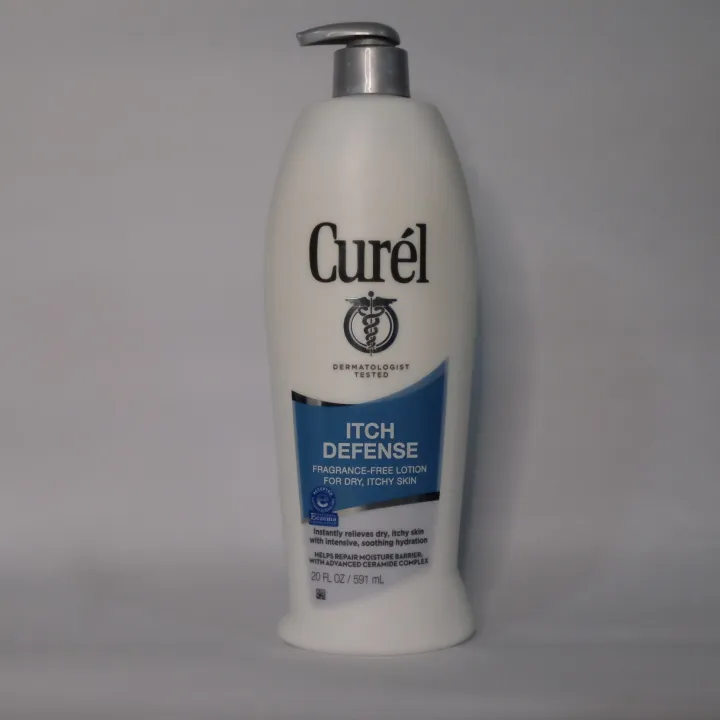 Curel Itch Defense Fragrance Free Lotion For Dry, Itchy Skin 20 Fl Oz ...