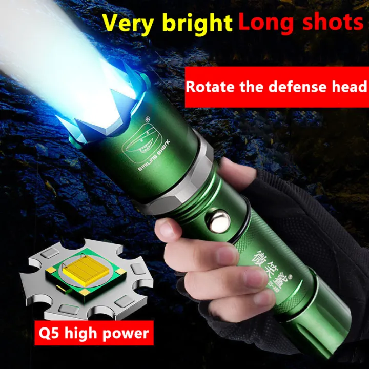100% ORIGINAL Type Flashlight Plus Challenger LED Emergency Safe ...