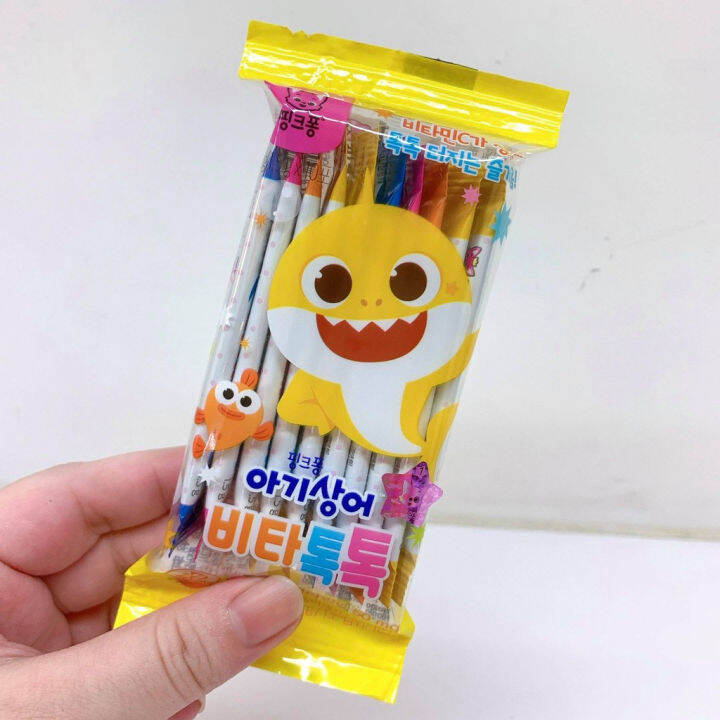 现货 🇰🇷｜Baby Shark Pinkfong Popping Candy Powder Kids Vitamin 10sticks ...