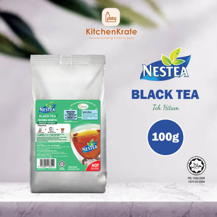 NESTEA Black Tea Premix Powder Teh Hitam Serbuk 100g | Lazada
