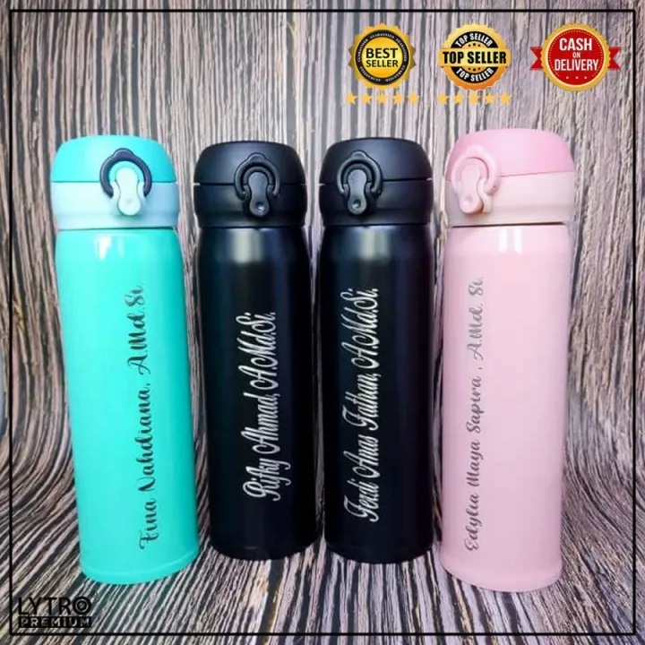 CUSTOM GRAFIR - TUMBLER NIAGARA STAINLESS 500ML + GRAFIR LASER | Lazada ...