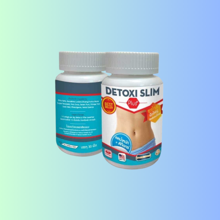 Detoxi Slim Plus (30 Capsules) Fast Slimming Capsule Product Of ...