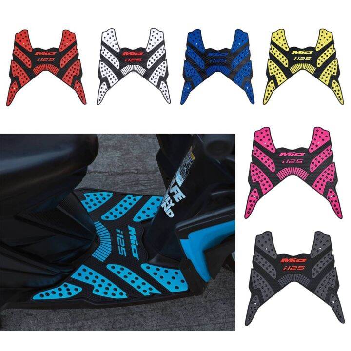 Mio i 125 Mio i 125s Rubber Matting THAILAND QUALITY FREE SCREW spacer ...