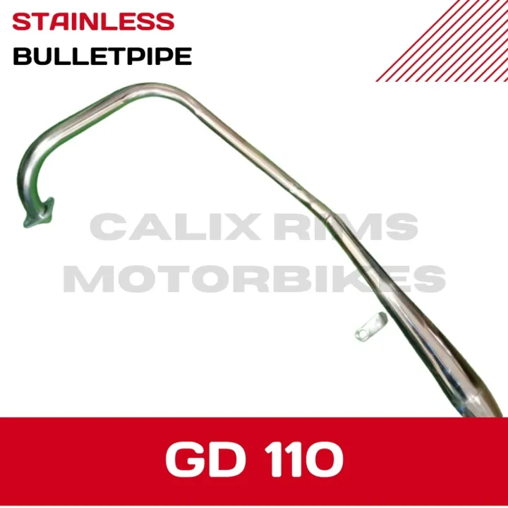 hot Stainless Bullet Pipe GD 110 with free silencer | Lazada PH