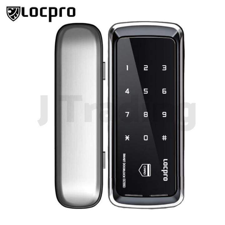 [Locpro] กระจก ล็อคประตูดิจิตอล รุ่น GL725B (ฟรี ติดตั้งใน) | Lazada.co.th