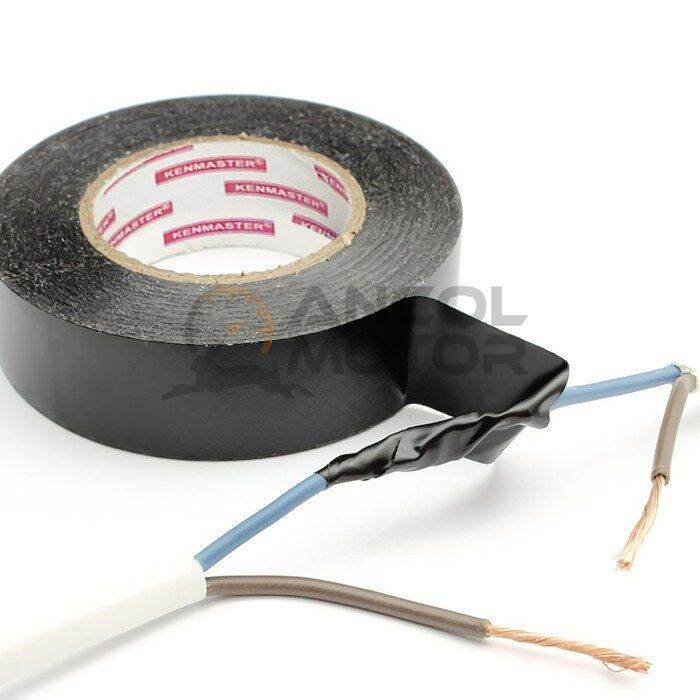 Kenmaster Isolasi Listrik 10 Meter TP01 Solasi Vinyl Electrical Tape ...