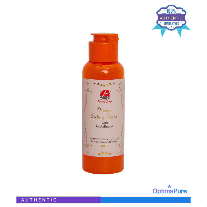 Beauty Queen Orange Peeling Lotion with Glutathione 100ml | Lazada PH