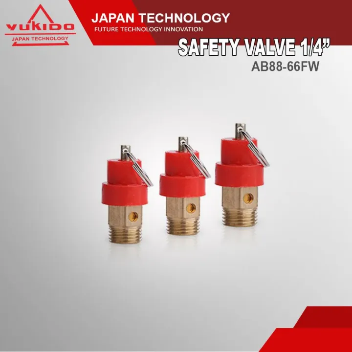 Mini Safety Valve Safety Valve Kompresor ANGIN/UDARA 1/4" IN OTOMATIS ...