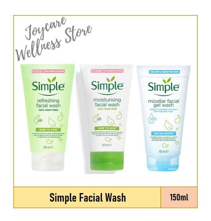 Simple Facial Wash 150ml | Lazada