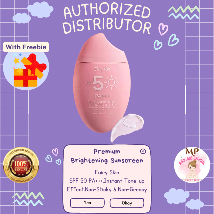Premium Brightening Sunscreen | Lazada PH