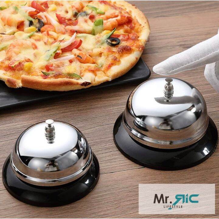 Stainless Steel Service Bell Call Big Button Desk Call Bells Safcare ...