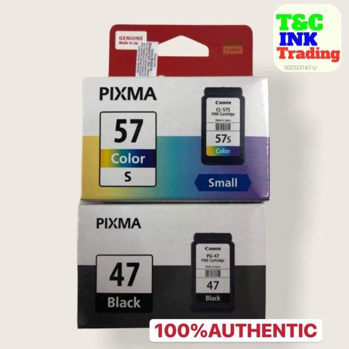 Canon 47/ 57S / 57 Ink Cartridge Combo Set | Lazada