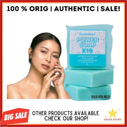 Sevendays by Herskin Power Soap x10 Whitening Kath Melendez KathRye Her ...