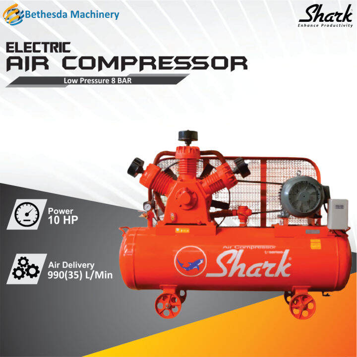 Air Compressor shark 10 HP - KOMPRESOR ANGIN | Lazada Indonesia
