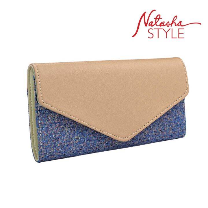 Natasha Ladies Wallet Alextrid Long Tri-fold NLA | Lazada PH