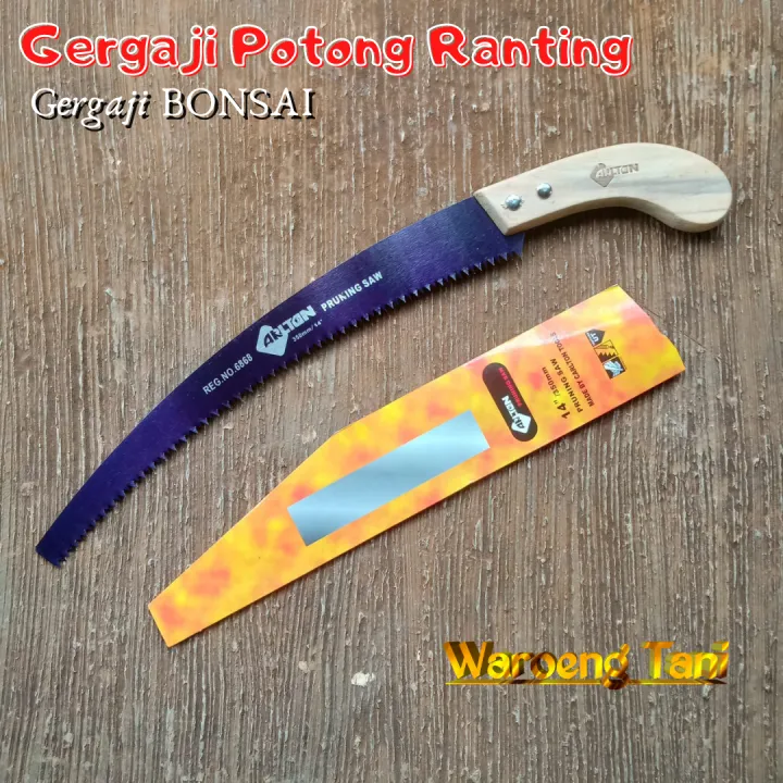 Gergaji Melengkung Potong Dahan Ranting Kayu Pohon Kecil Super Tajam ...